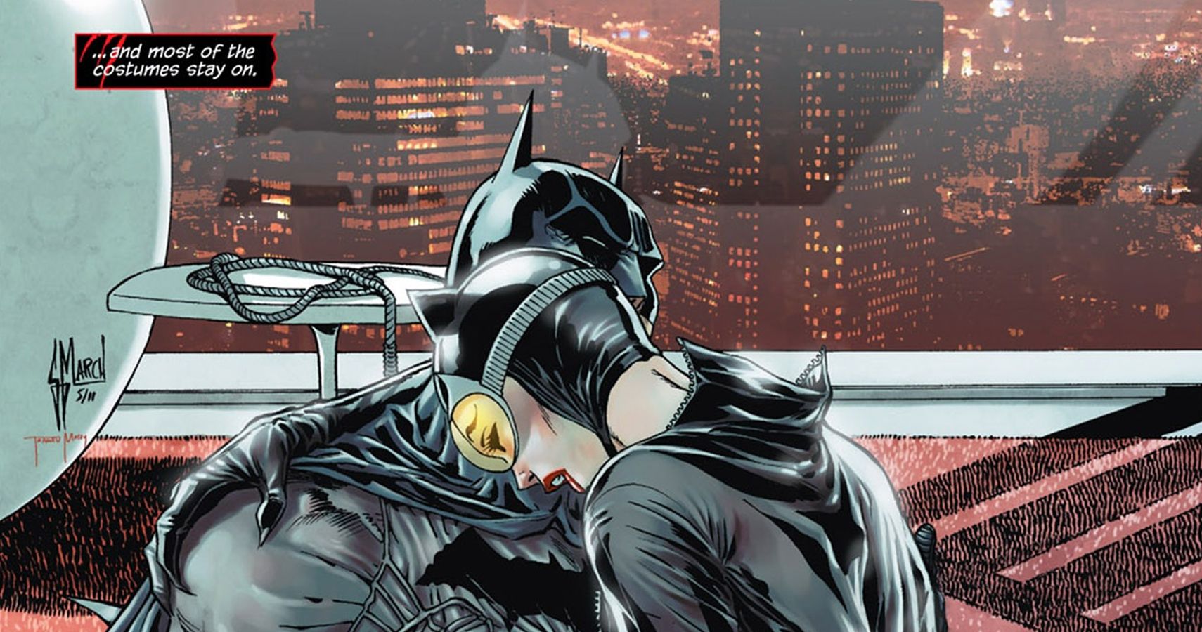 Rebirths Catwoman Proposal Is Dcs Best Batman Romance Cbr