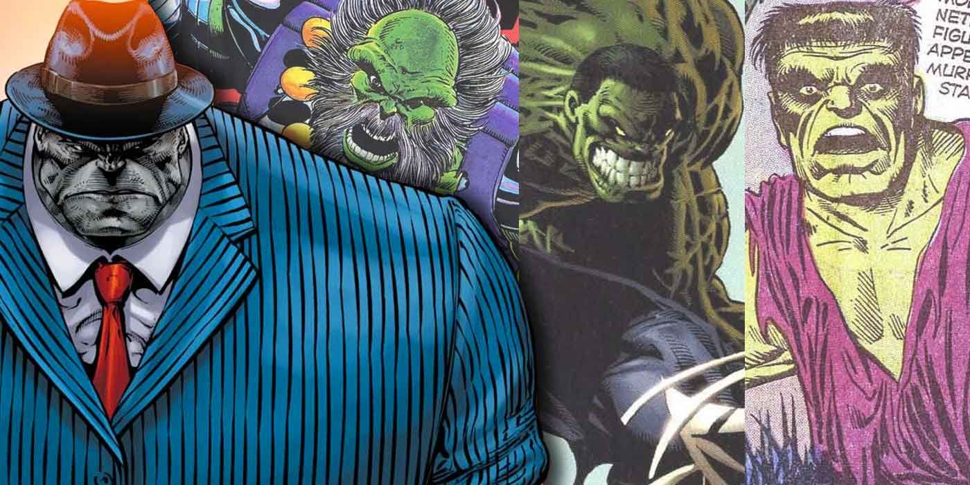 Every Major Incarnation of Marvel's Incredible Hulk | CBR