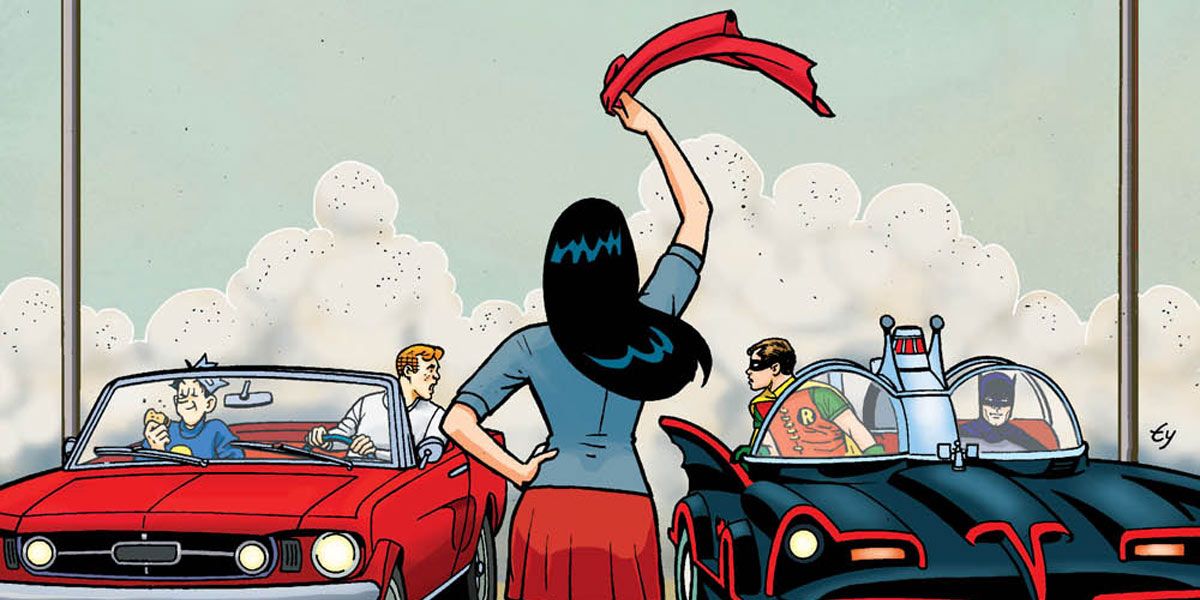 Archie and Batman '66 Drag Race in Ty Templeton Variant | CBR