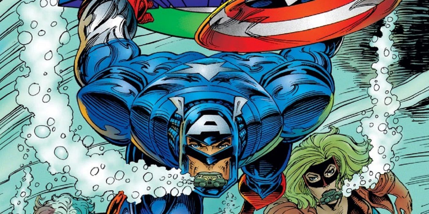 Captain America Final Day Mark Gruenwald Run - Comic Fan! On Twitter ...