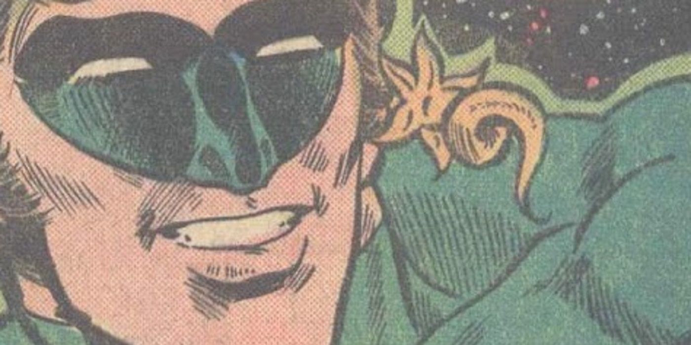 When Green Lantern Had a Little Alien on His Shoulder All The Time
