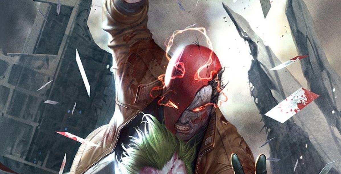 Red Hood Takes Revenge on Joker for DCeased #2 Variant Cover