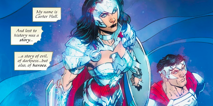 Diana Prince | Element X Wonder Woman | Dark Nights: Metal Minecraft Skin