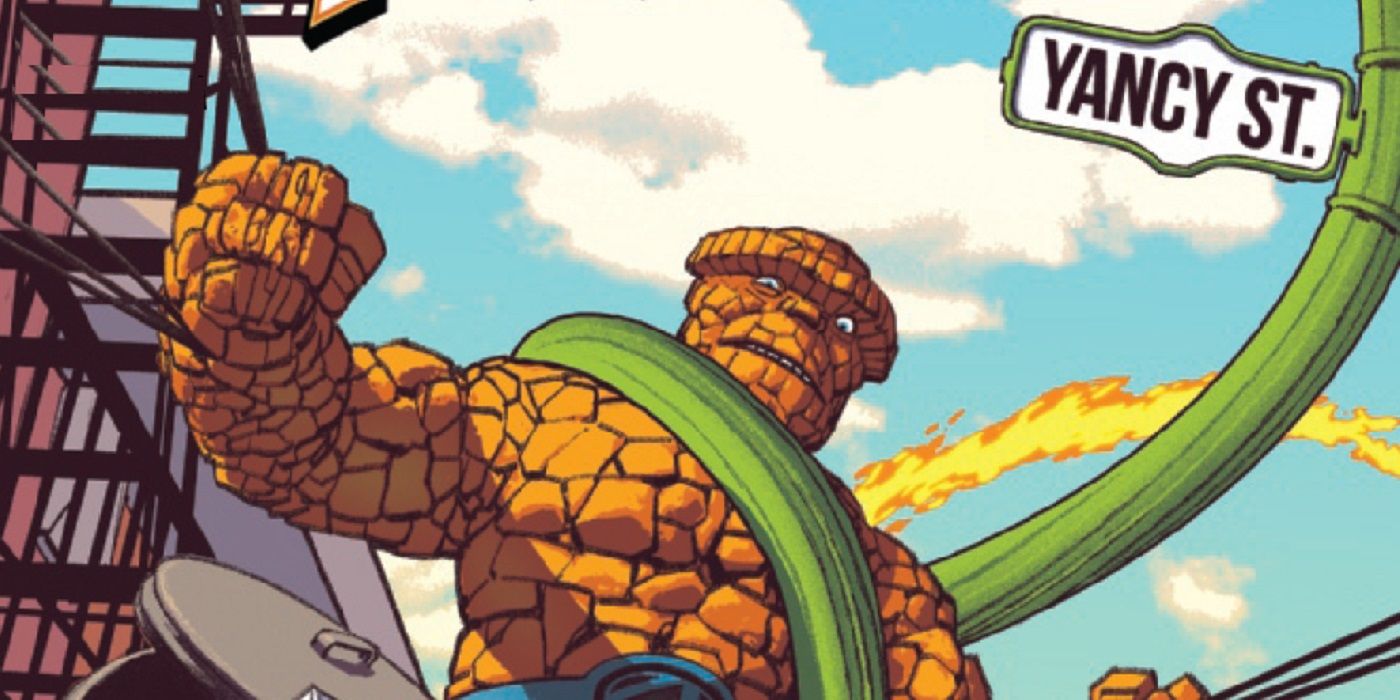 When Did We First Learn That the Thing Used to be in the Yancy Street Gang?