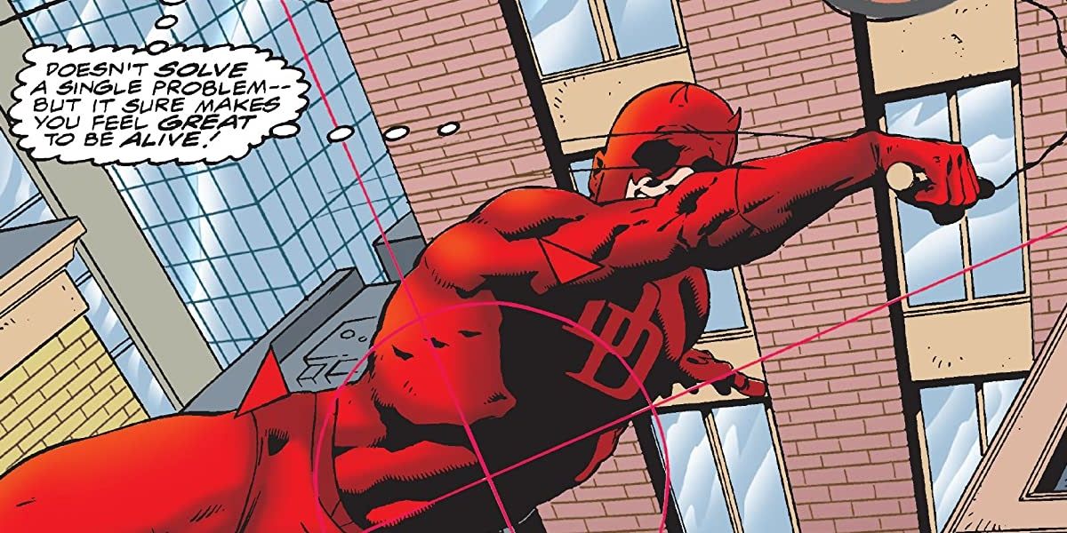 1982 Daredevil Cartoon Concept Art Gave Him a Canine Sidekick