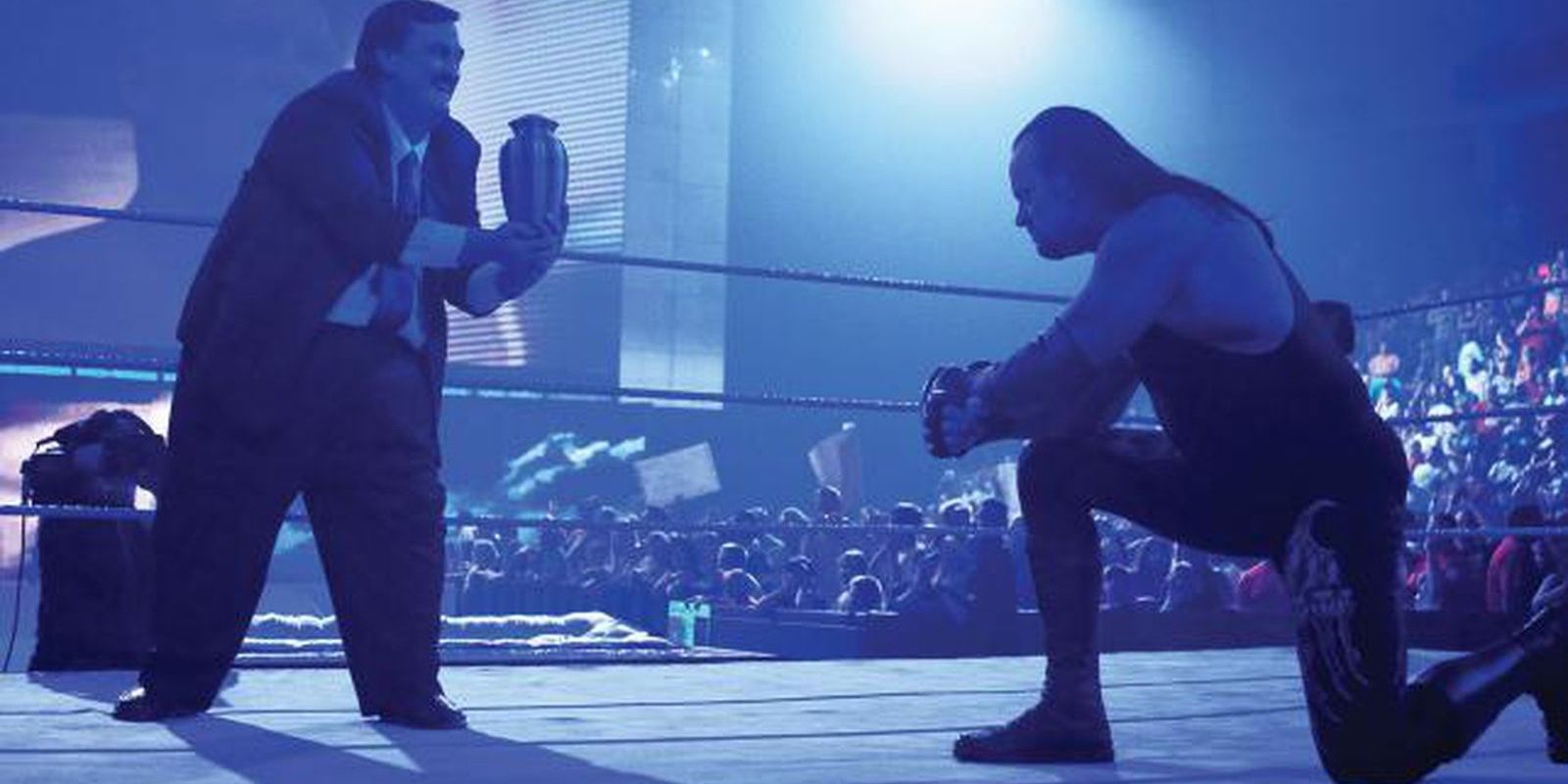 WWE's Undertaker Receives Farewell From Paul Bearer Hologram