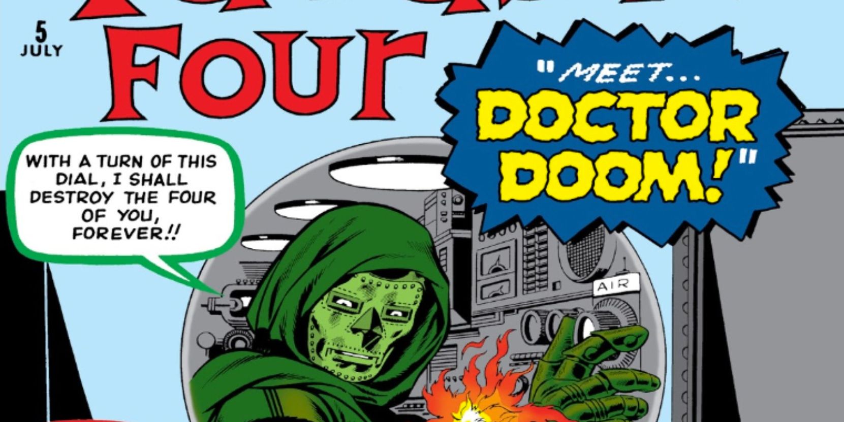 Fantastic Four: Doctor Doom's Debut Made The Thing Into Blackbeard