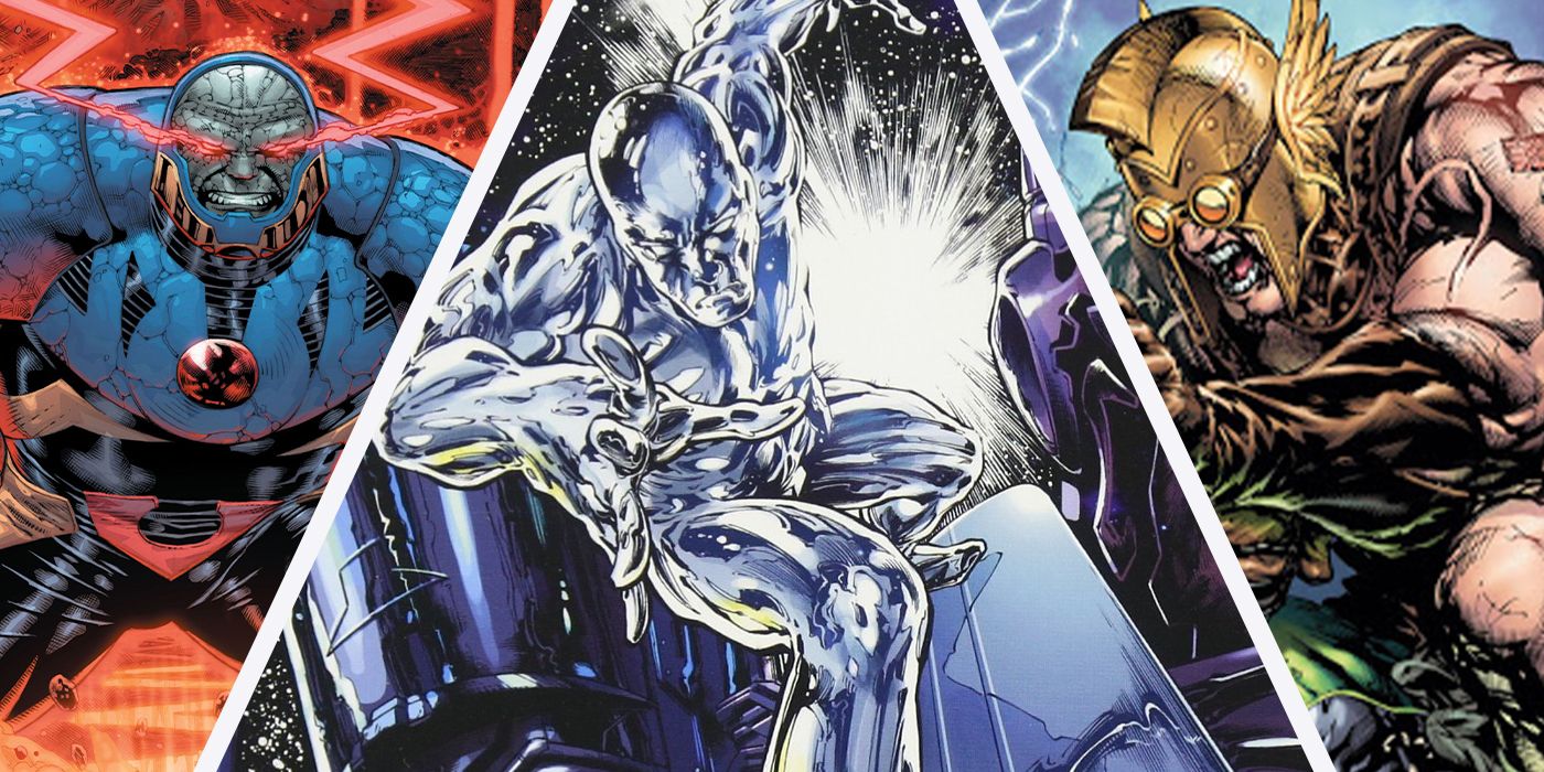 Marvel: 5 DC Villains Silver Surfer Could Defeat (& 5 He Would Lose To)