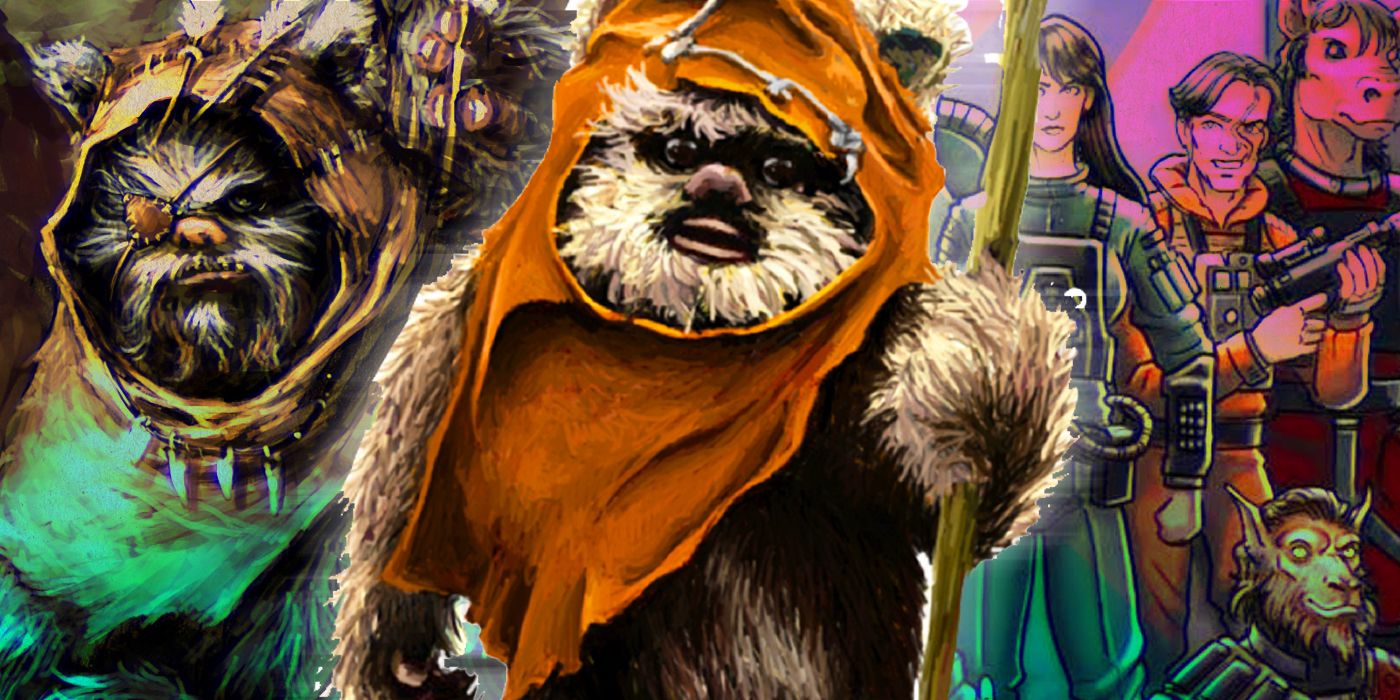 Star Wars Legends Featured Ewok Pilots Lieutenant Kettch and Kolot.