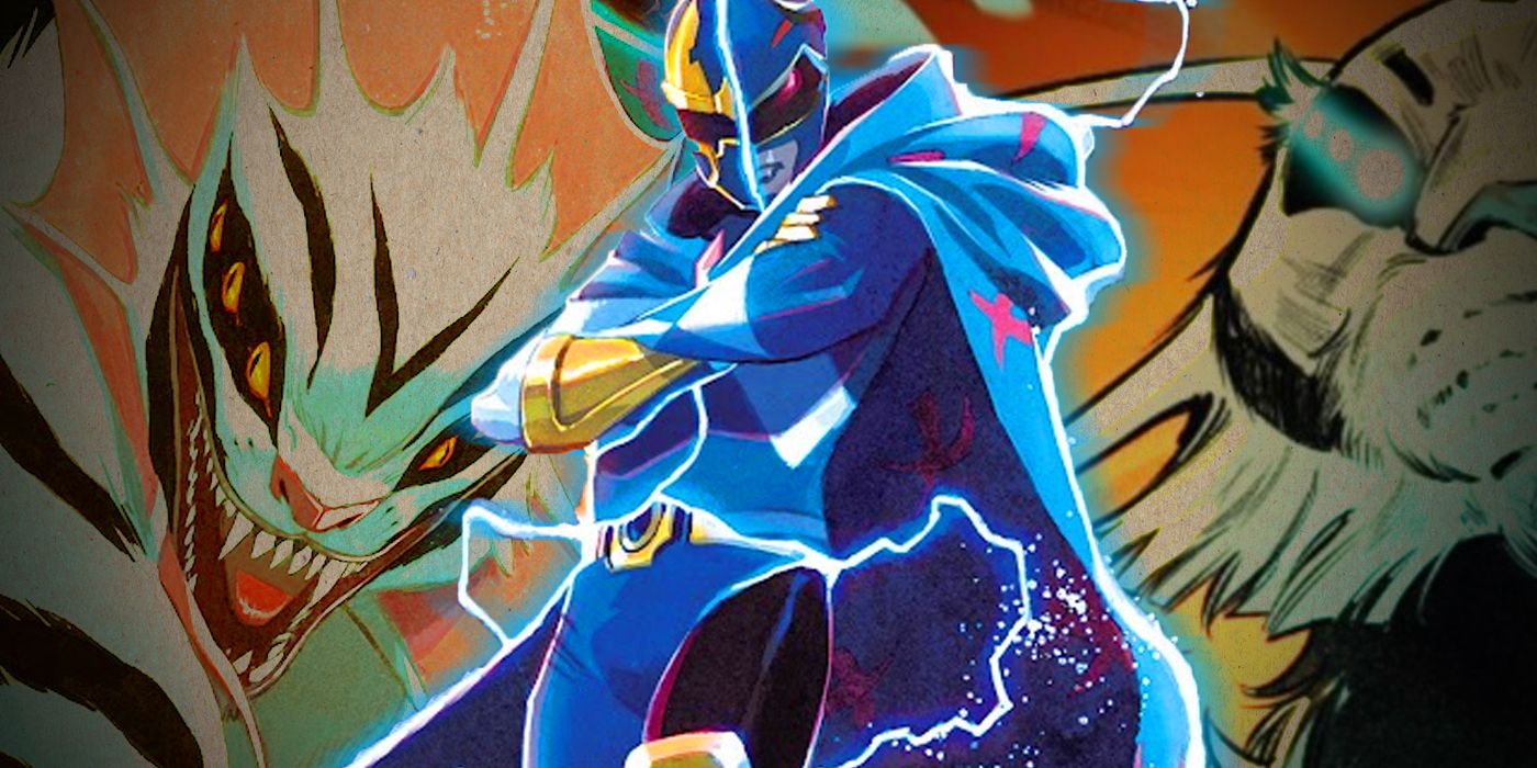 The Power Rangers Were Just Rescued by the New Blue Ranger | CBR