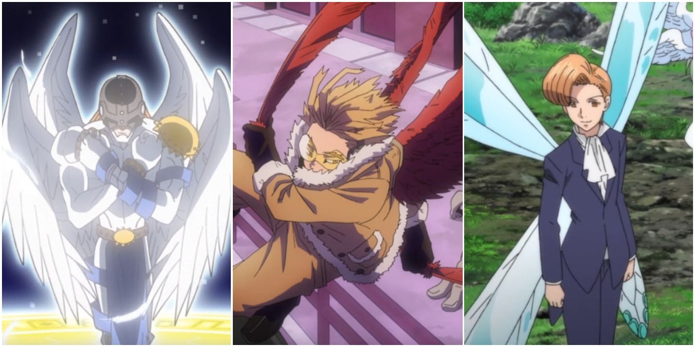 MHA: Hawks & 9 Other Winged Anime Heroes With The Power Of Flight