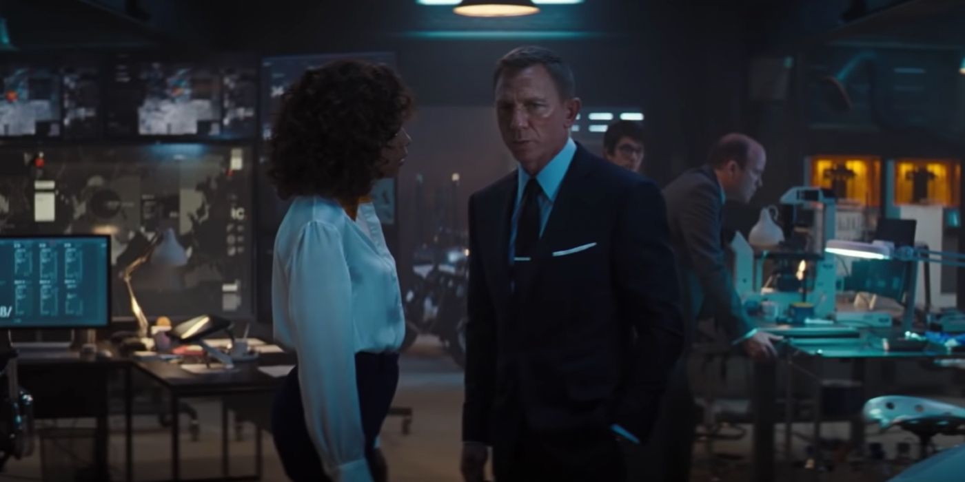 No Time to Die Clip Debuts James Bond's Latest Q Gadget | CBR