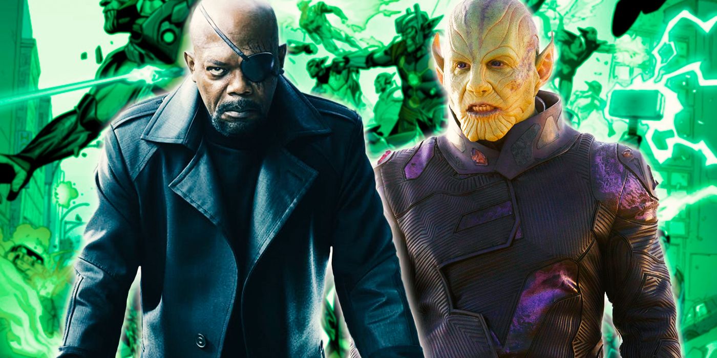 Secret Invasion Set Video Reunites Nick Fury and Talos | CBR