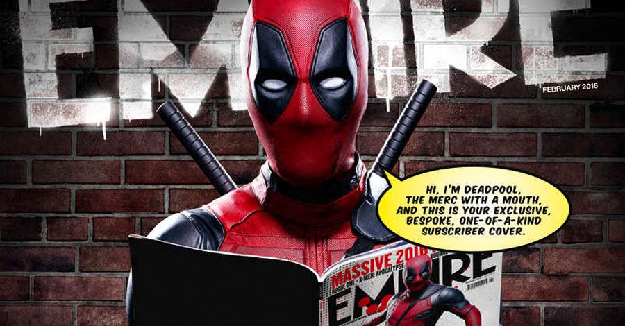 "Deadpool" Breaks the Fourth Wall on "Empire" Variant Cover | CBR