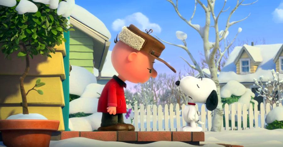 Charlie Brown Tries to Talk to the Little Red-Haired Girl in New ...